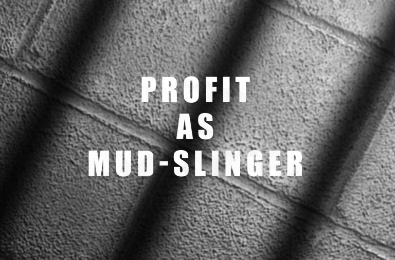 Profit as Mud-Slinger | Inhiraaf